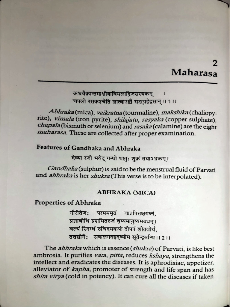 Abhraka | PDF | Chemical Substances | Materials