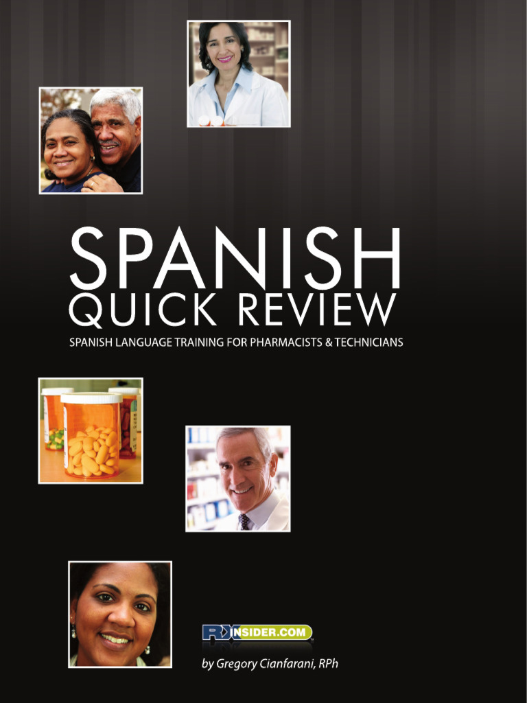 Pharmacy Spanish Quick Review | PDF | Implied Warranty | Medicine