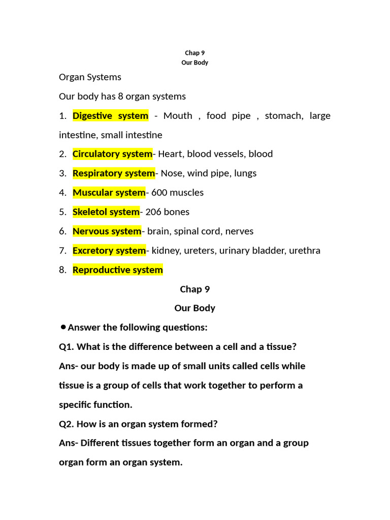 Chap 9 science class 3 | PDF