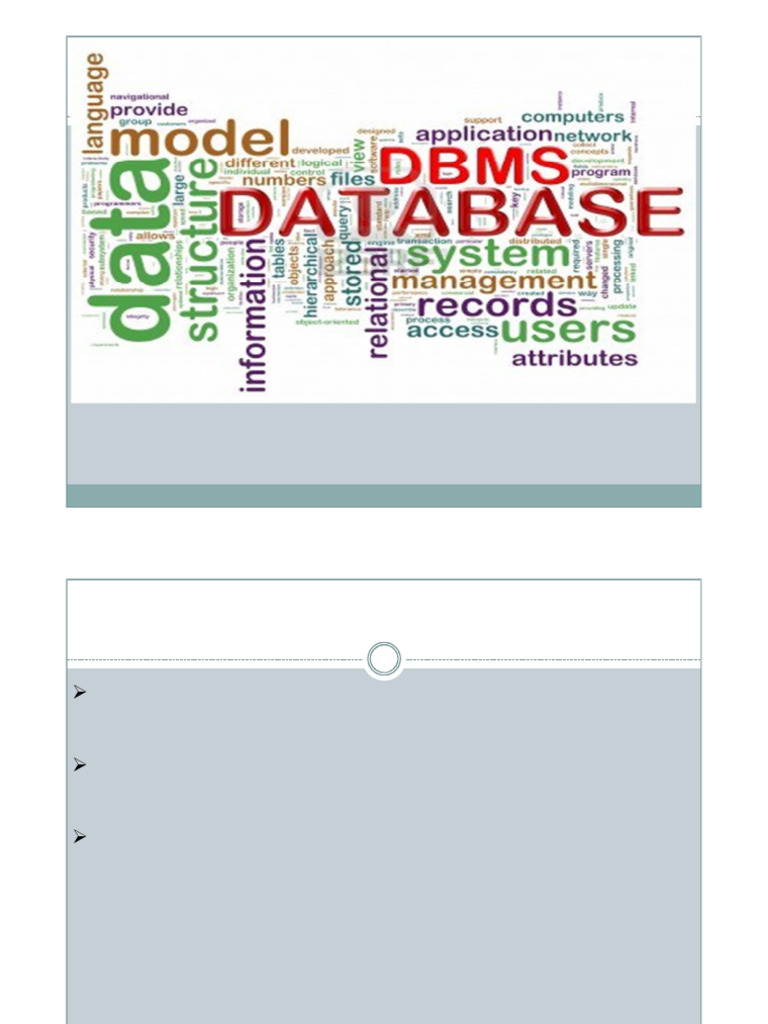 Dbms Unit 1 | PDF | Databases | Data Model