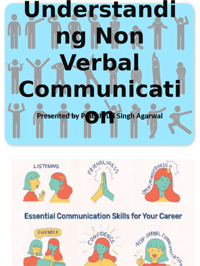 Presentation On Non Verbal Communication | PDF | Self-Improvement ...