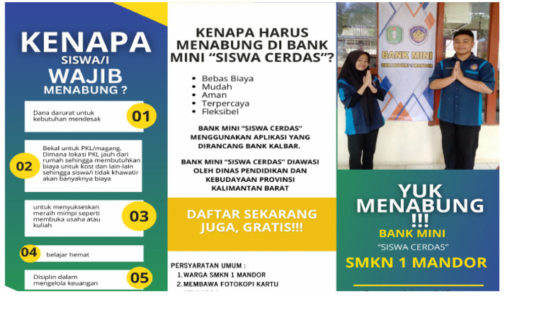 Brosur Bank Mini | PDF