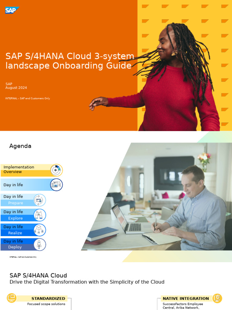 S4H - 893 SAP S4HANA Cloud 3 System Landscape Onboarding Presentation ...