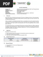 Tree Planting Project Proposal | PDF | Sustainability | Natural Environment