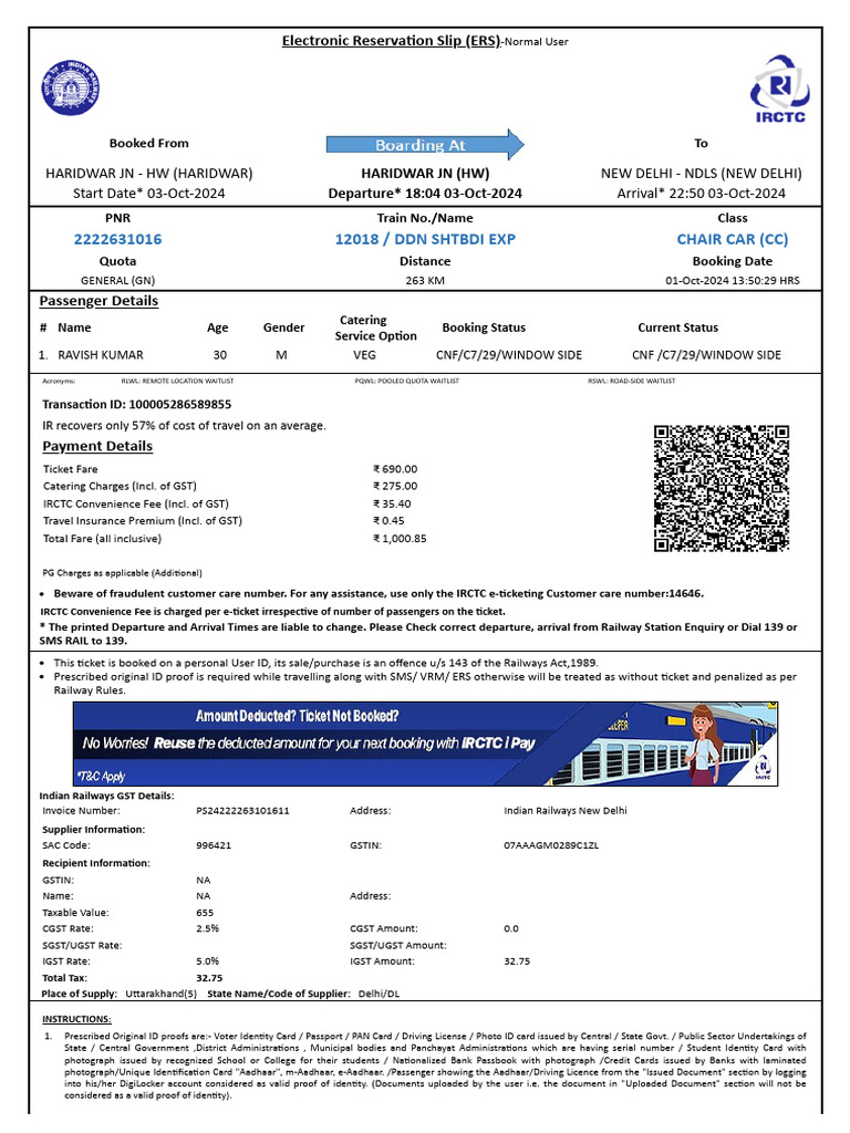 HW NDLS | PDF | Identity Document