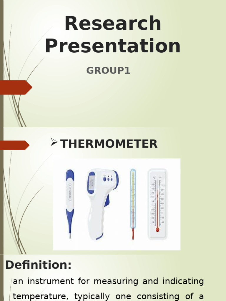 Research Presentation | PDF