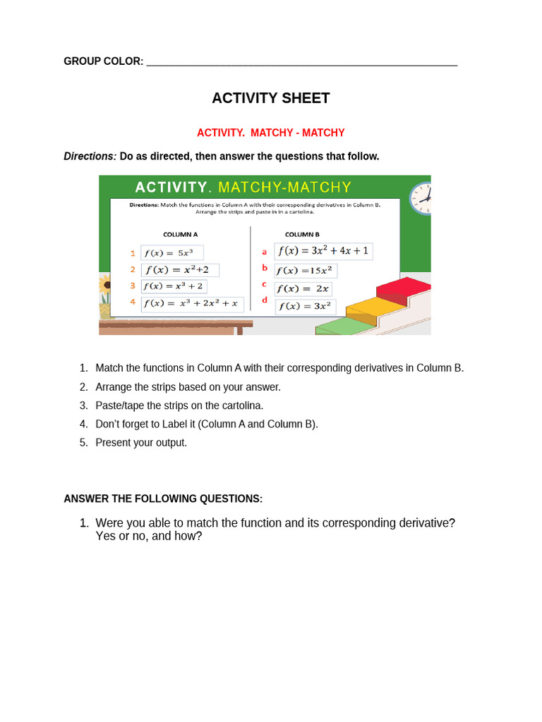 SHS-ACTIVITY-SHEET | PDF