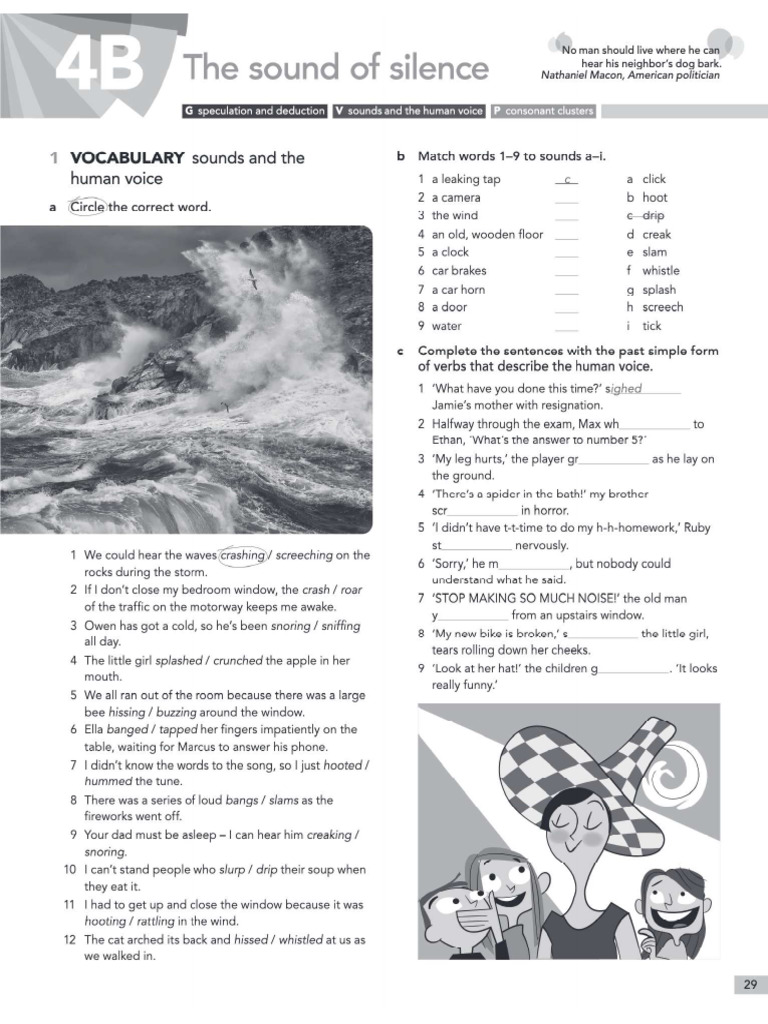 Workbook Unit 4B | PDF