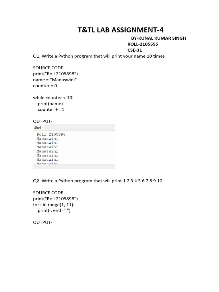 assign4(t&t) | PDF | Number Theory | Software Engineering