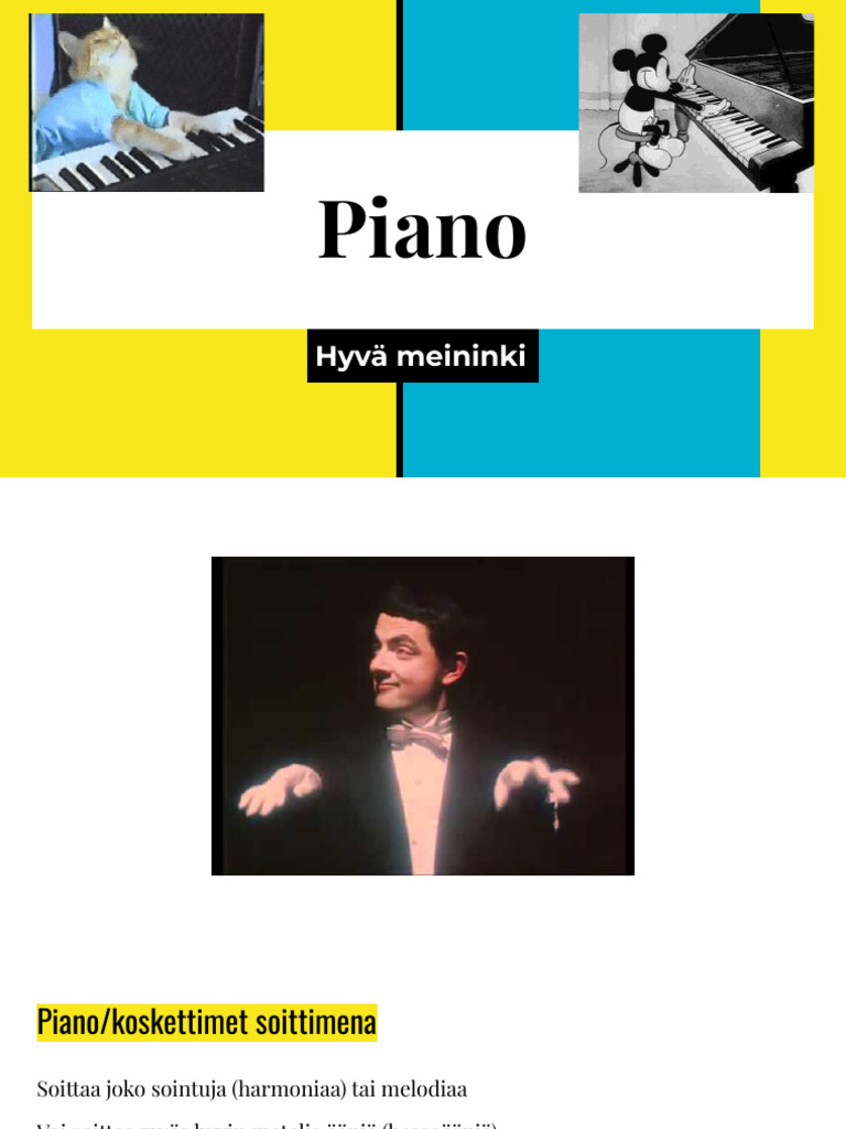 Piano | PDF