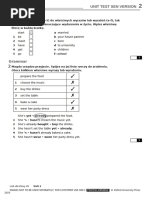 Focus 3 Unit 3 Test Worksheet 3 | PDF | English As A Second Or Foreign ...