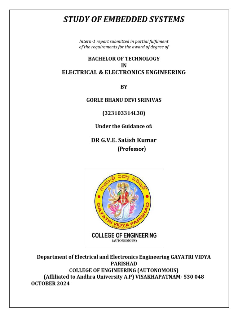 EMBEDDED SYSTEMS 4 | PDF | Microcontroller | Microprocessor