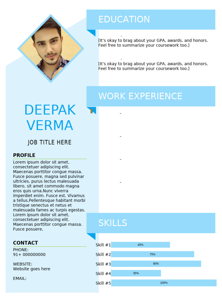 Biodata Model PDF | PDF