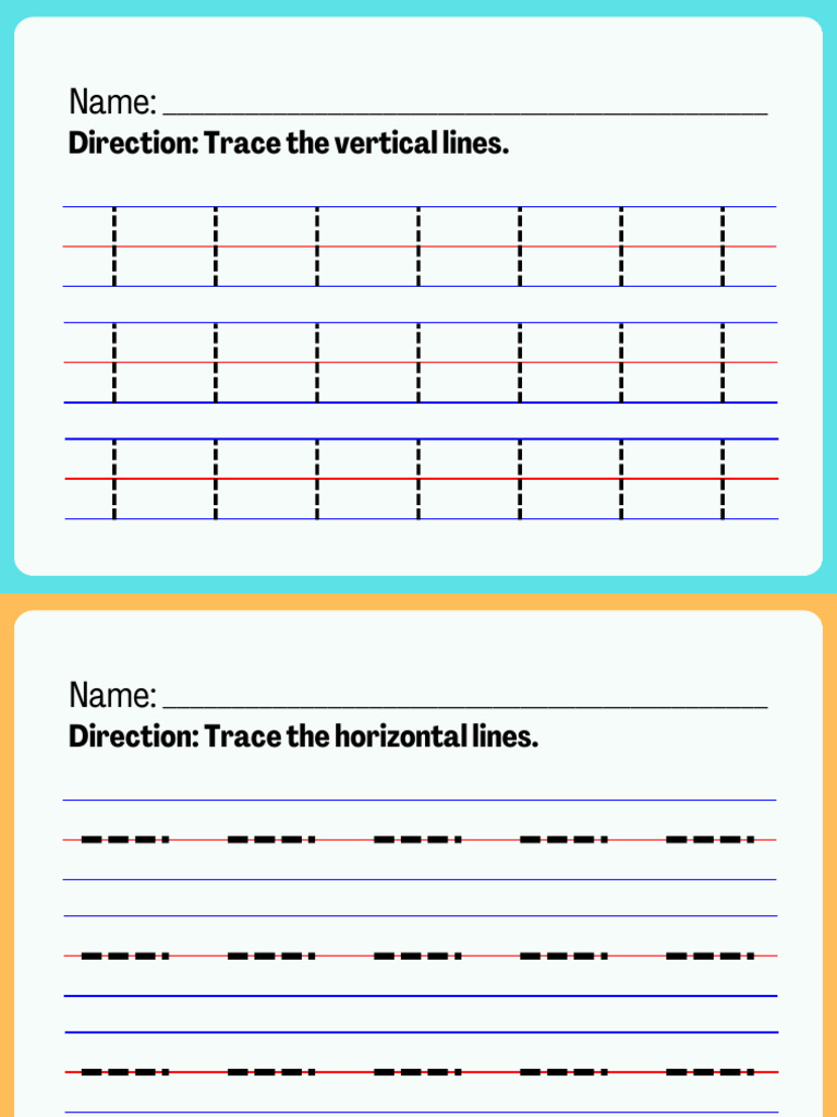 Vertical and Horizontal Line | PDF | Home & Garden