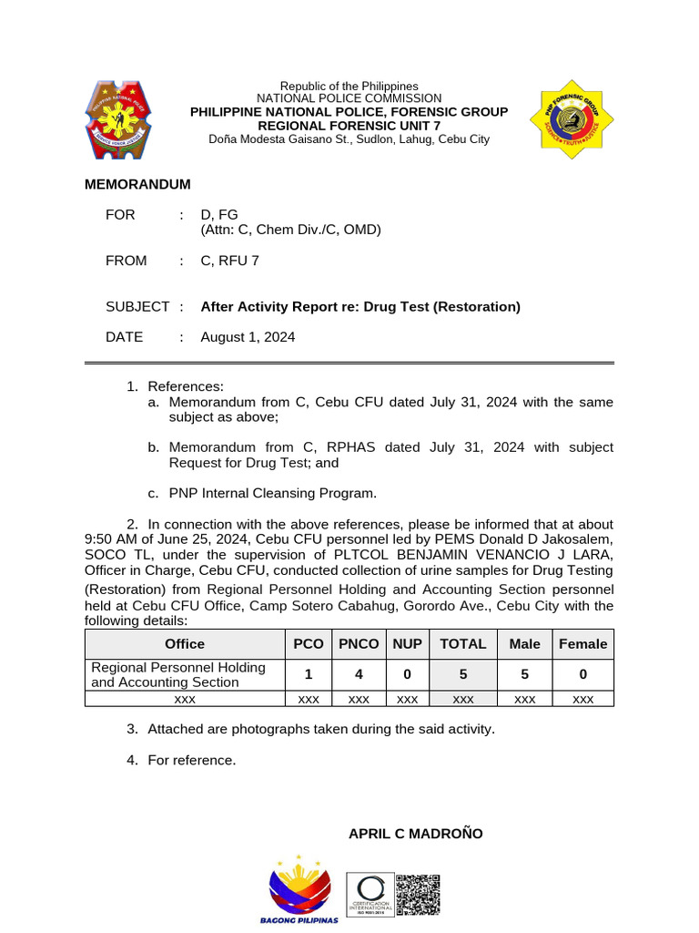 Memo Activity | PDF | Social Science