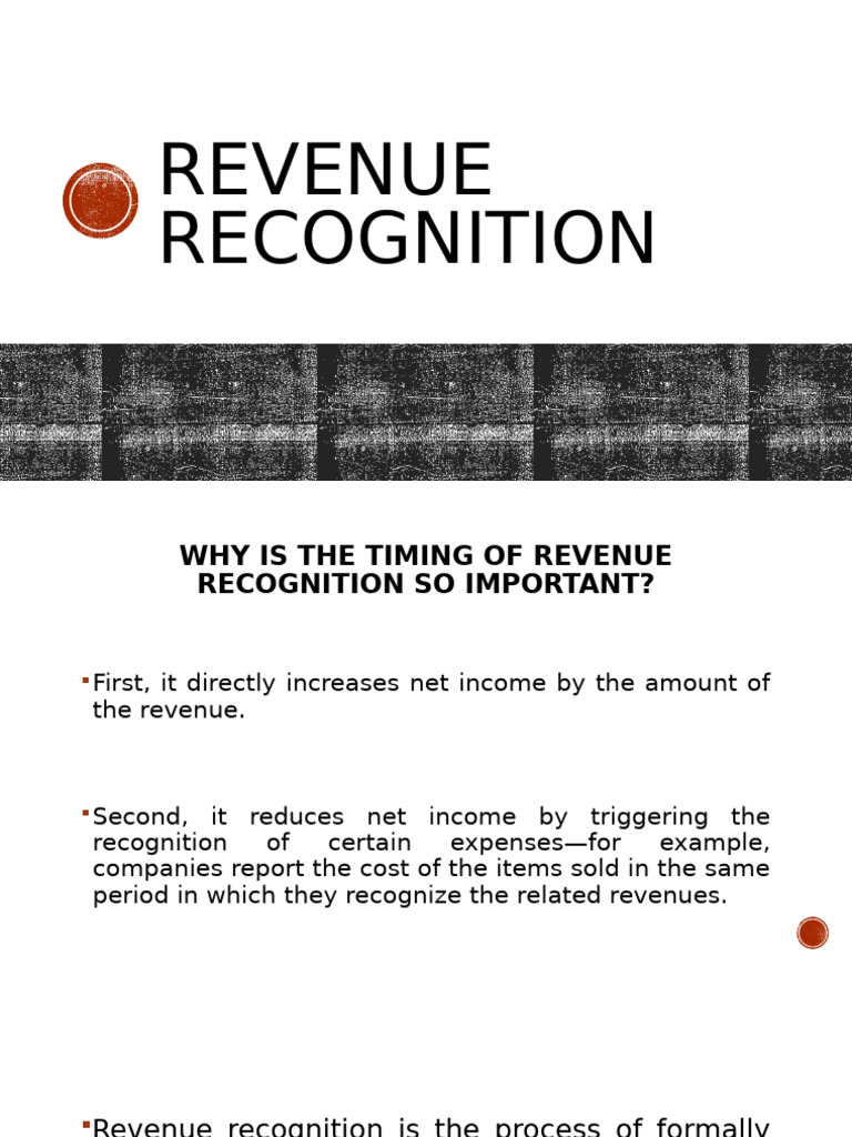 Revenue Recognition | PDF | Revenue | Financial Accounting