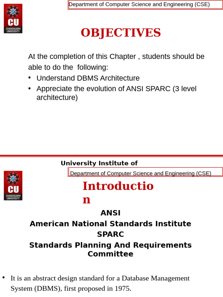 Lecture 1.3 Database System Administrator | PDF | Databases | Database Schema