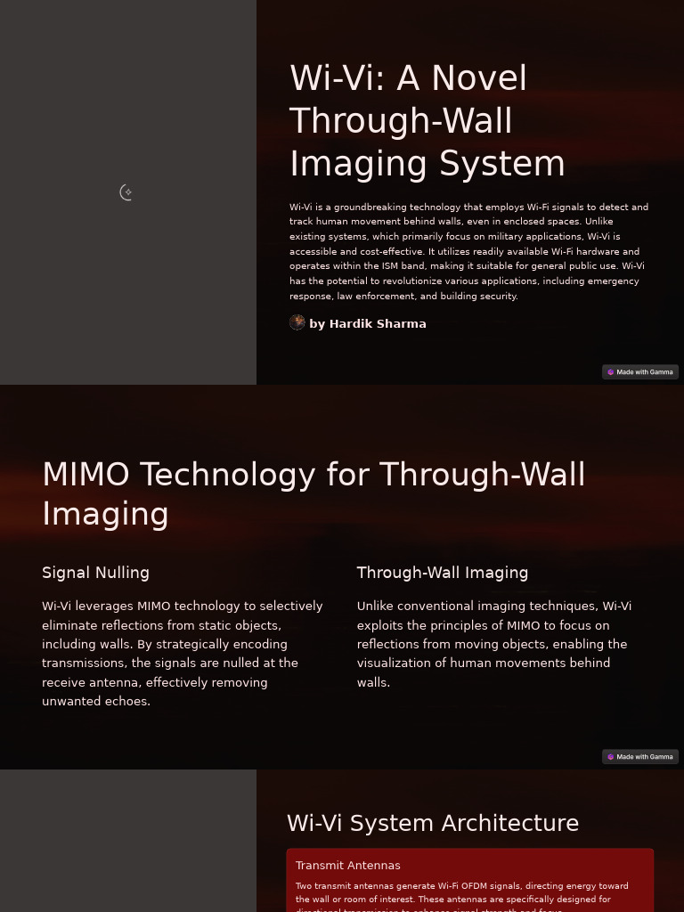 Wi-Vi-A-Novel-Through-Wall-Imaging-System | PDF | Mimo | Antenna (Radio)