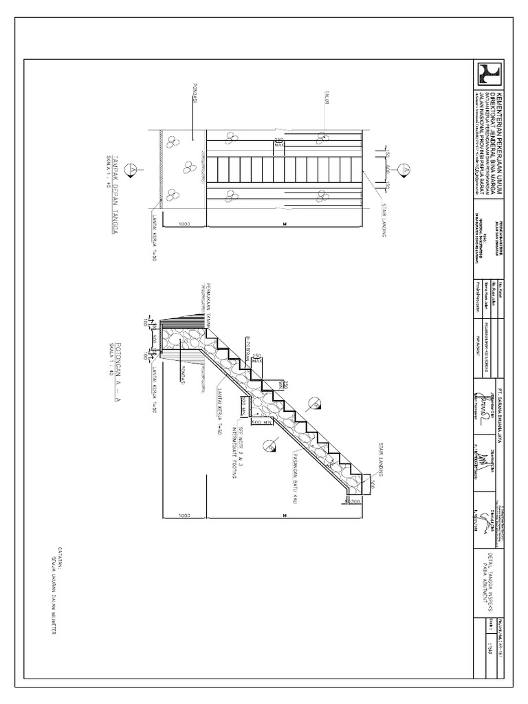 18-Detail Tangga Inpeksi | PDF