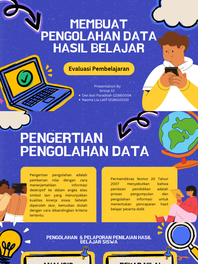 KELOMPOK 12-Membuat Pengolahan Data Hasil Belajar | PDF | Karier & Perkembangan