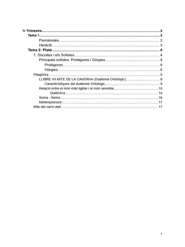Apunts Filosofia | PDF