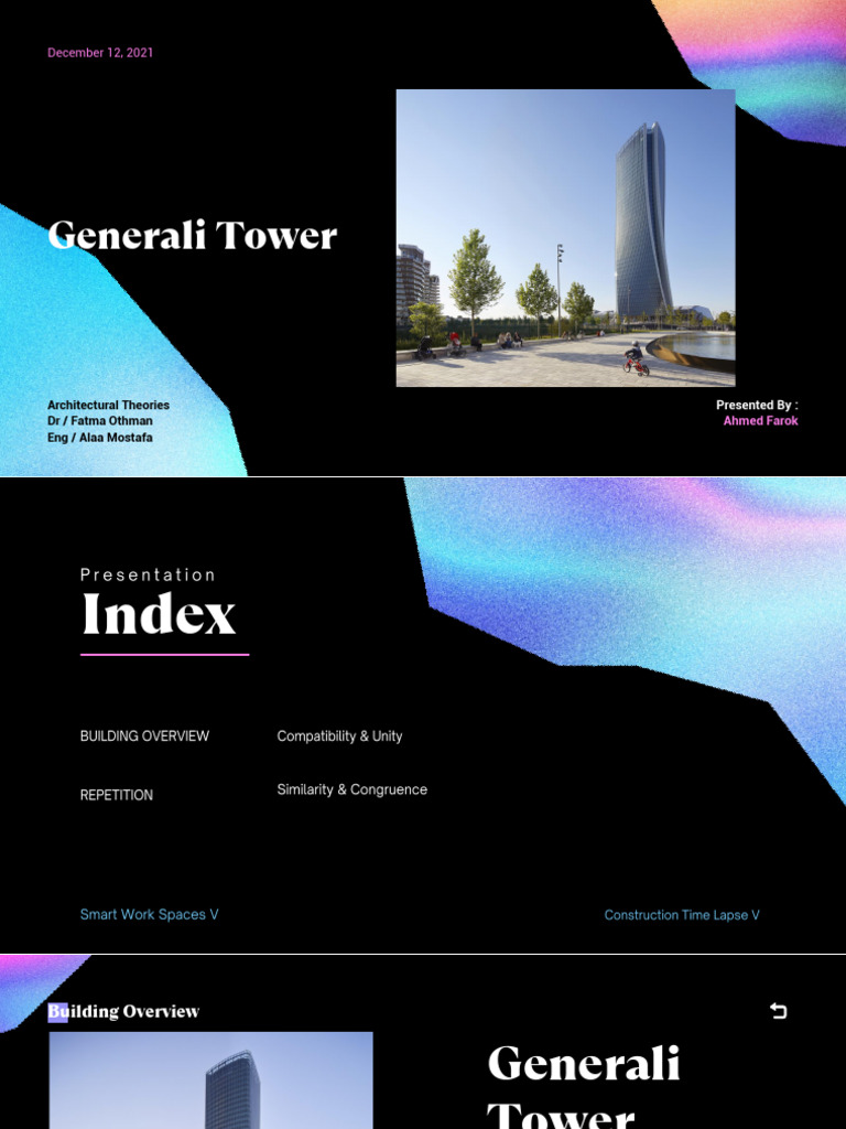 Architectural Theories _ Generali Tower _ 7 | PDF