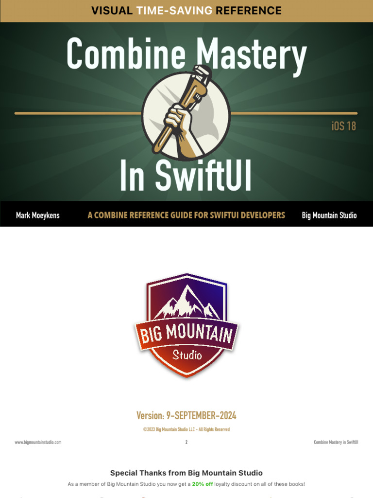 Combine Mastery in SwiftUI | PDF | Swift (Programming Language ... Combine Mastery in SwiftUI | PDF | Swift (Programming Language ...