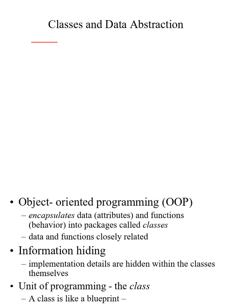 CP Week 05 06 Structures and Classes | PDF | Class (Computer Programming) | Pointer (Computer ...