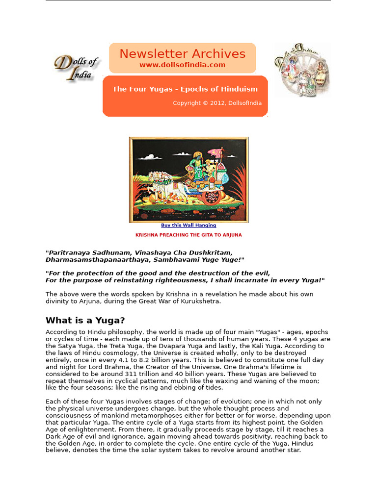 hindu-yugas | PDF | Sita | Rama
