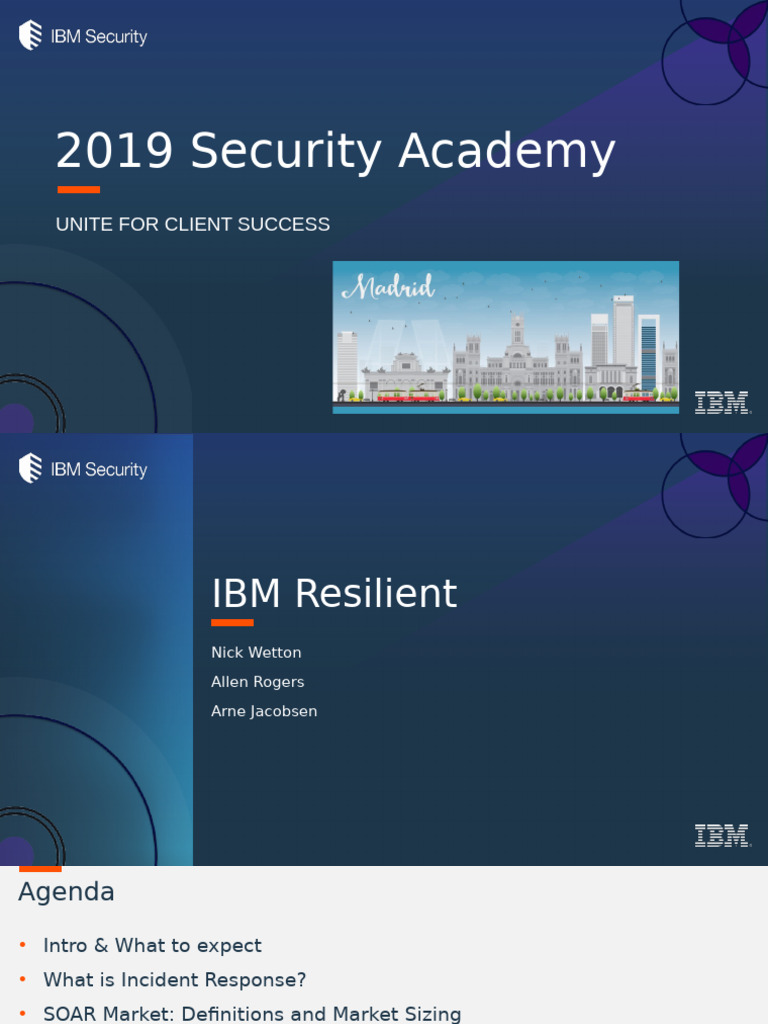IBM Resilient SOAR Sales Guide 2019 | PDF | Automation | Privacy