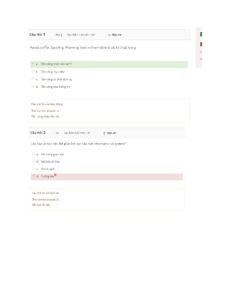 trắc nghiệm LMS kt quá trình ATTTKT UEH | PDF