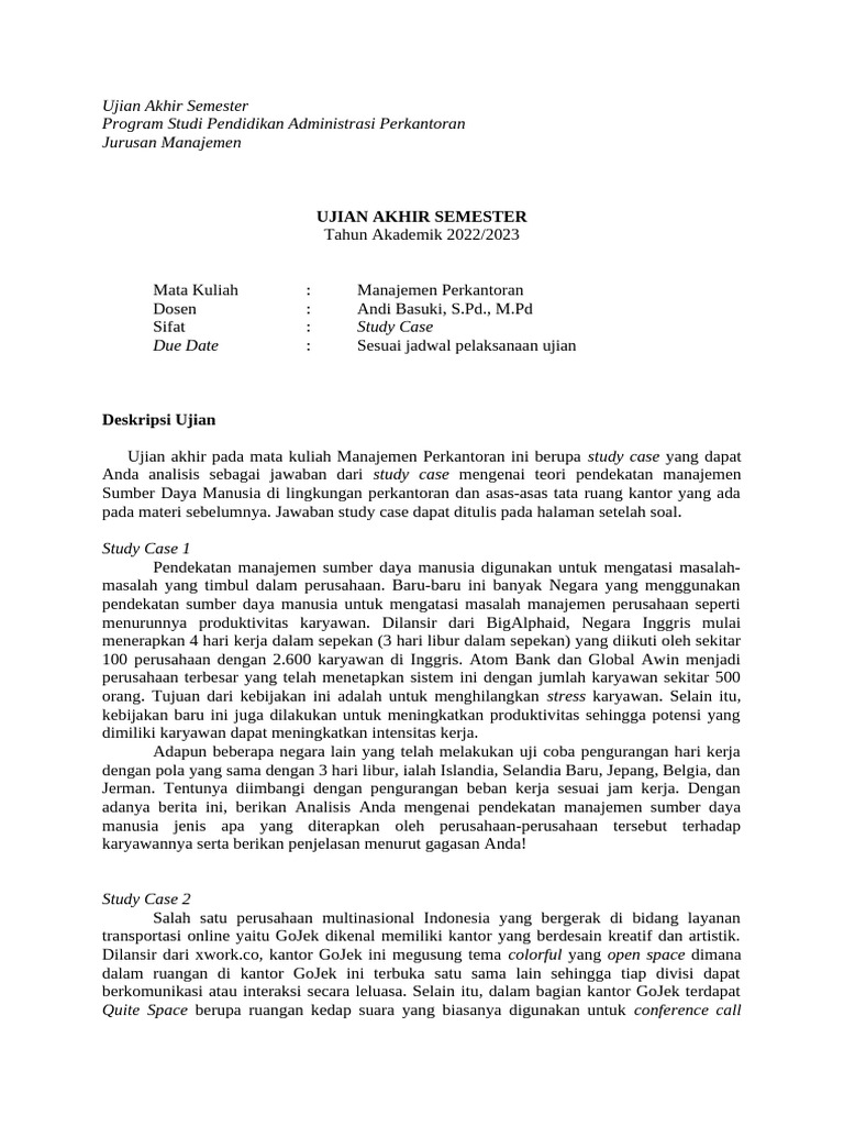 UAS MP - Annisa Rahma Wati - AZ | PDF