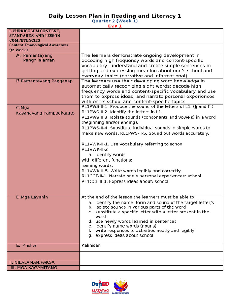 Week 1 Day 1 | PDF