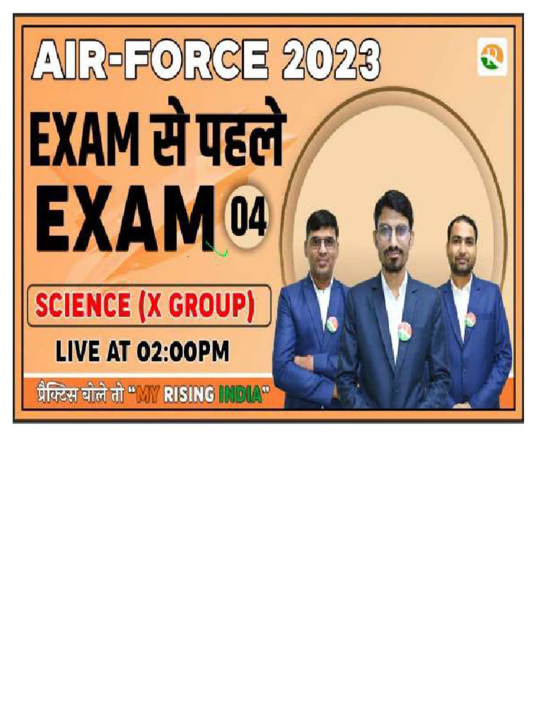 Science (X) Mock Physics-04 Note | PDF