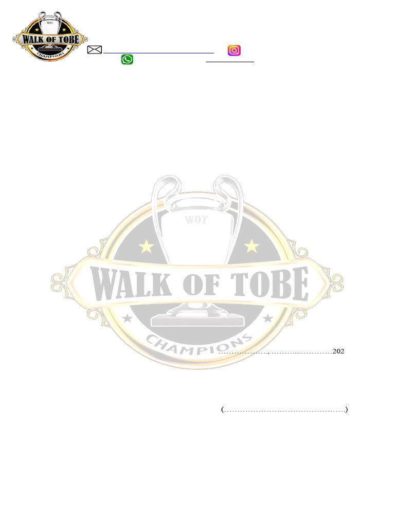 Formulir Pendaftaran WOT 2024 | PDF