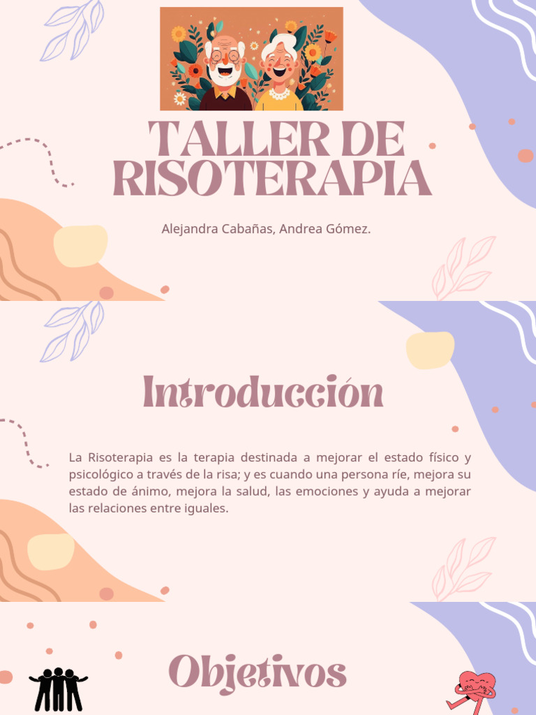 Taller de Risoterapia Presentación | PDF | Sicología | Conceptos psicologicos