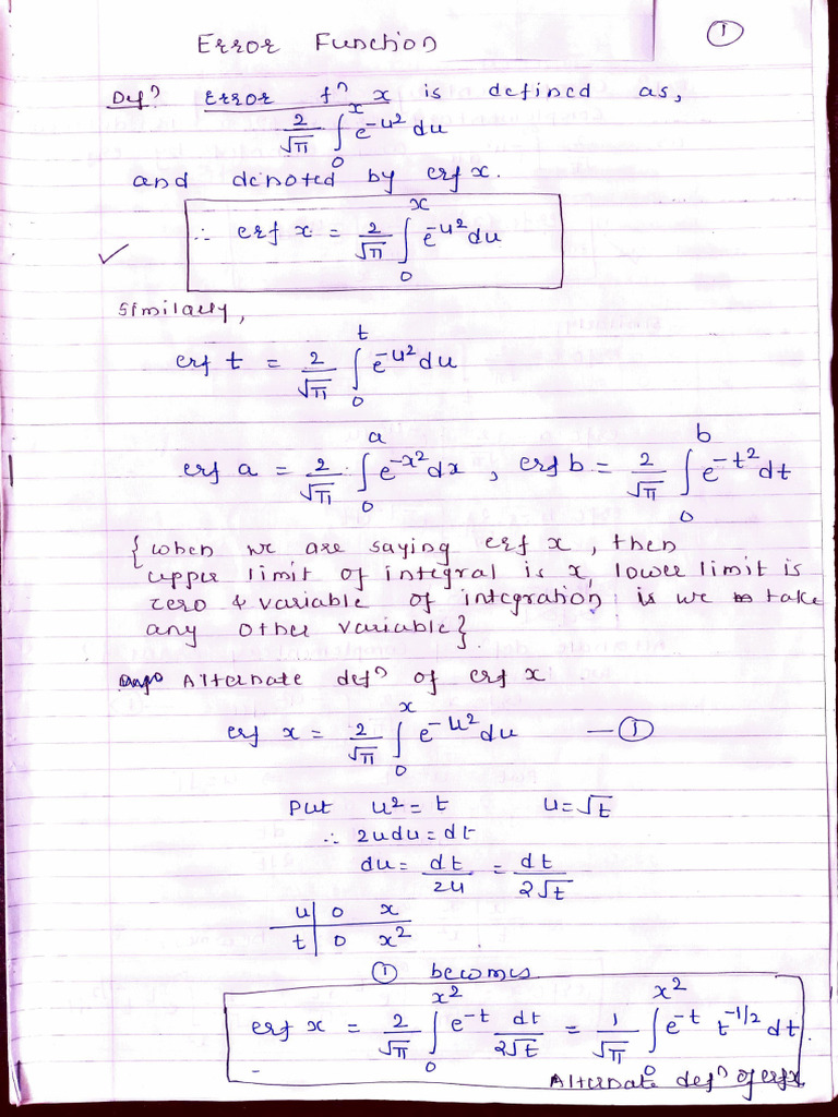 Unit 3 Error Function L6 | PDF | Teaching Methods & Materials