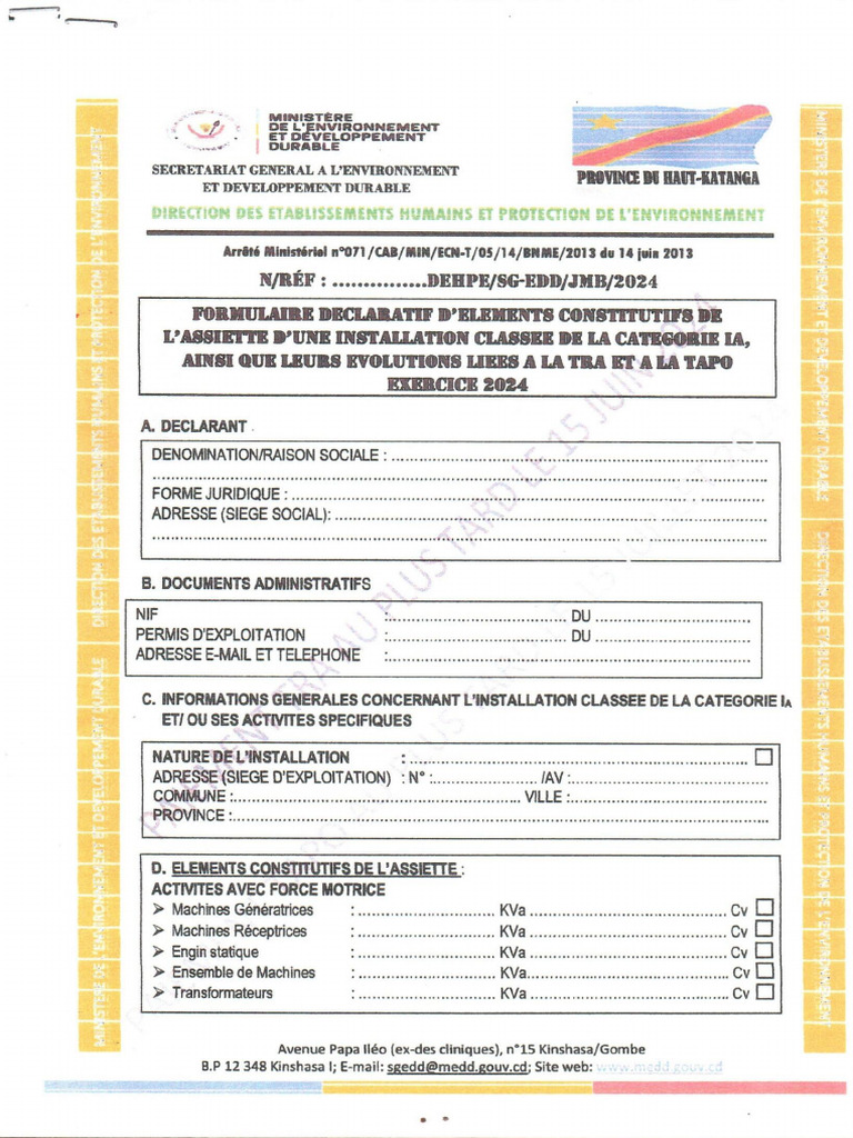 Declaration 2024 | PDF