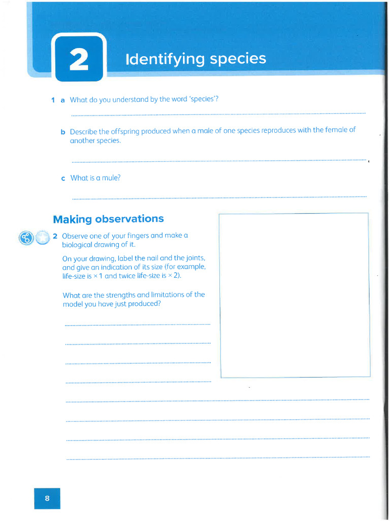 2 Identifying Species | PDF