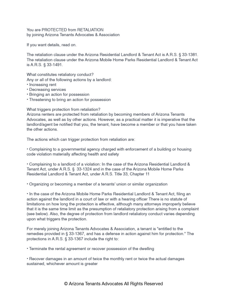 5d542e6001f72adeb3013ab5 - Protection From Retaliation | PDF ...