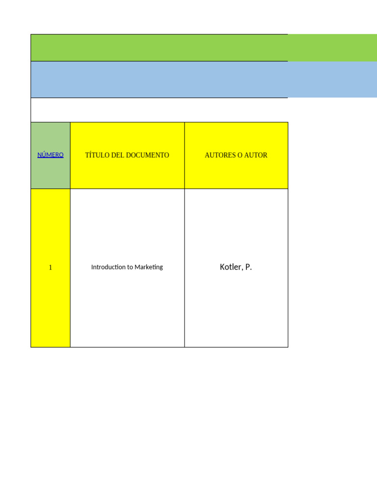 MATRIZ DE REVISIÓN DE DOCUMENTOS( francisco) | PDF | Marketing | Science