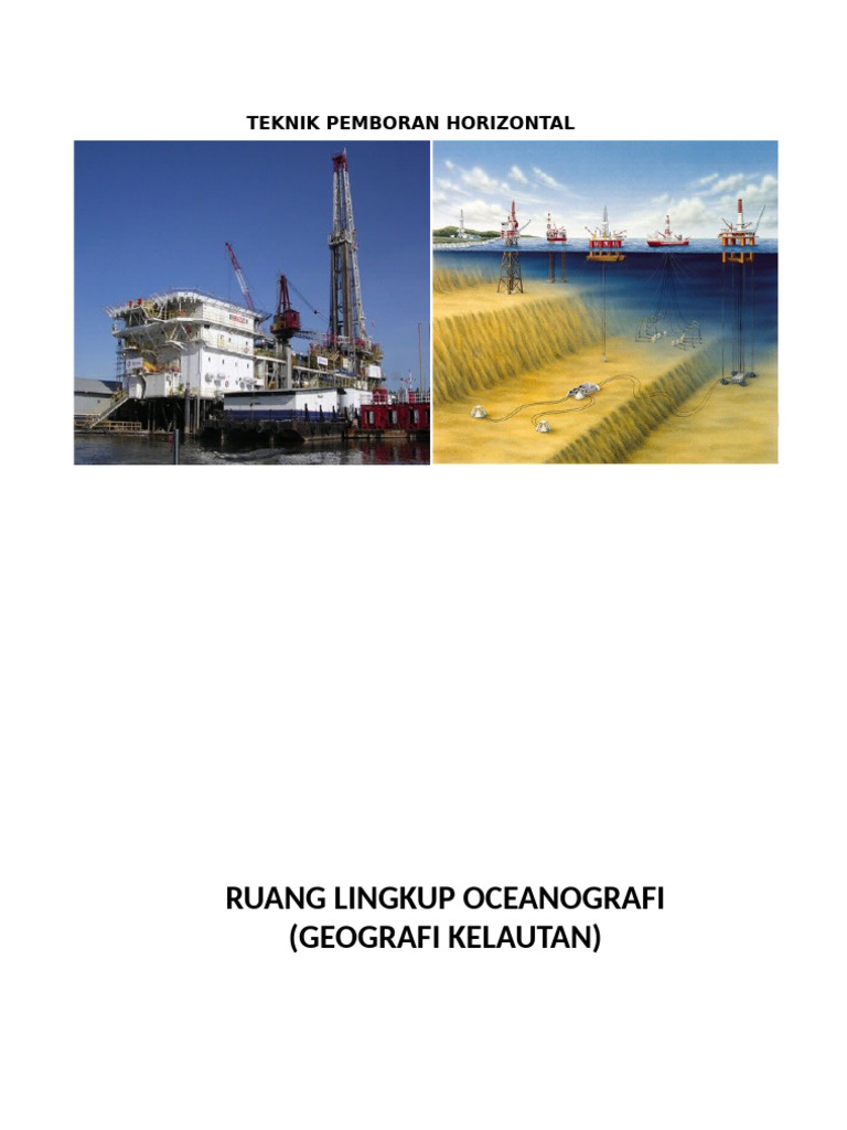 Pertemuan Bab 1 (Ruang Lingkup Oceanografi) | PDF