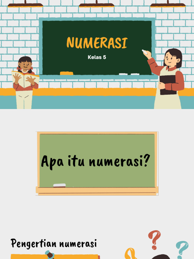 Materi Numerasi | PDF | Karier & Perkembangan