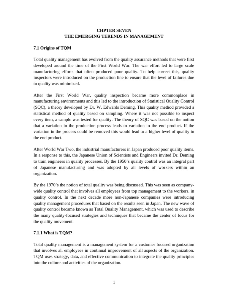 THOUGHT CHPTER SEVEN Thought | PDF | Six Sigma | Standard Deviation