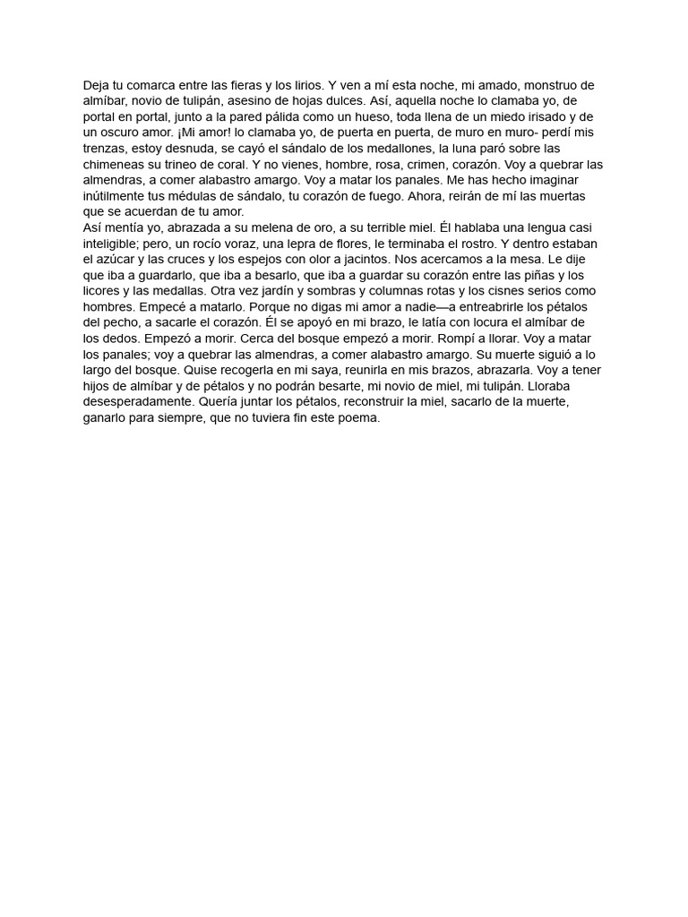 Deja Tu Comarca - Marossa Di Giorgio | PDF | Poesía