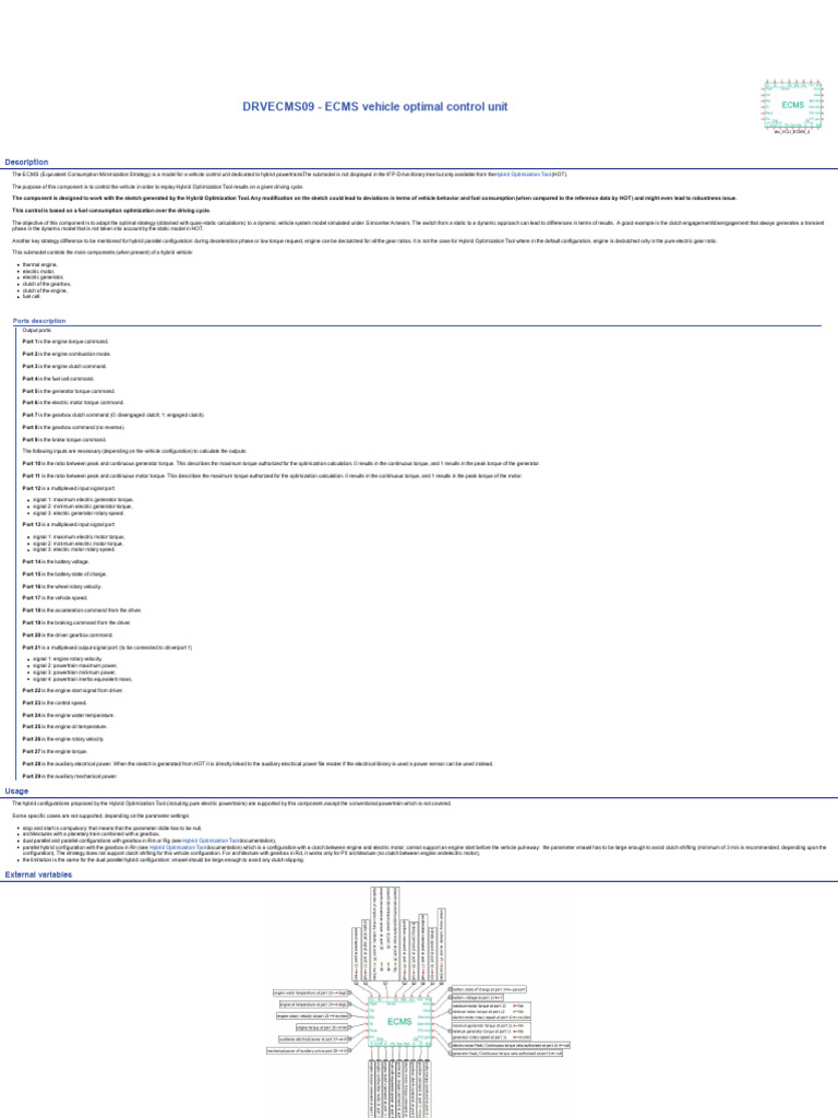 Hybrid Vehicle Control Unit Optimization | PDF | Hybrid Vehicle ...