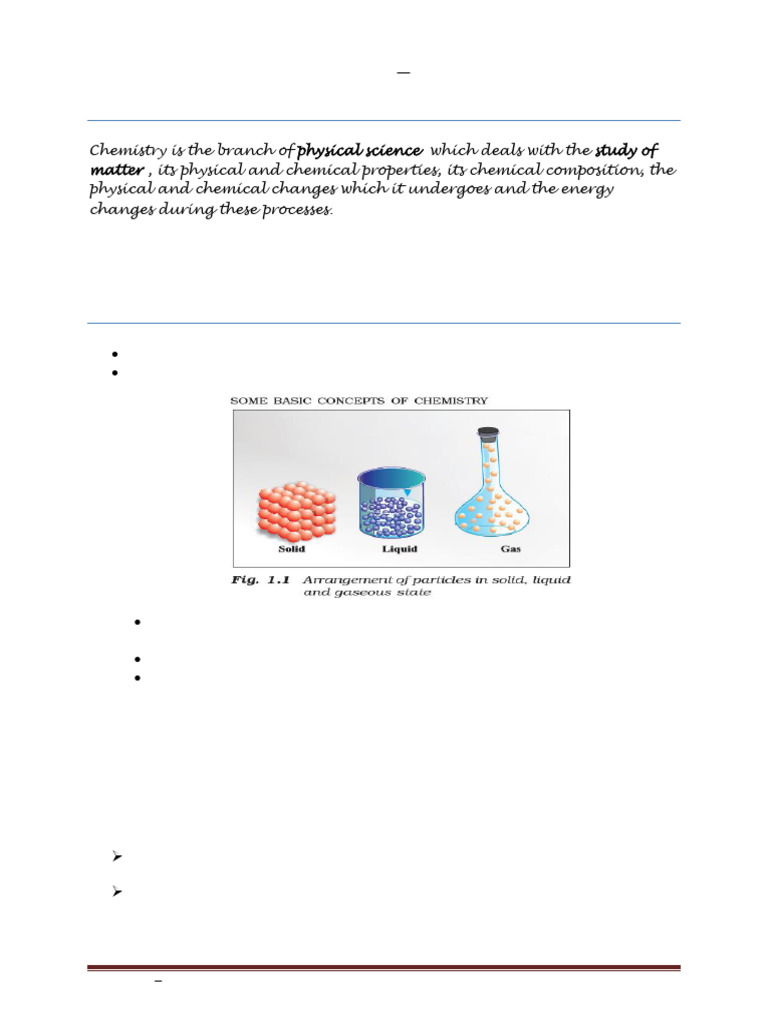 Basic Chemistry Concepts Guide | PDF | Mixture | Mole (Unit)