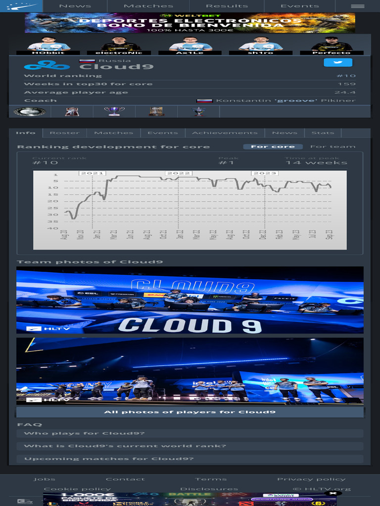 Cloud9 Team Overview | PDF
