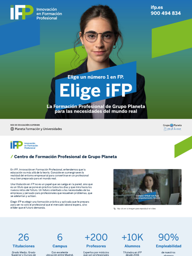 IFP Madrid Comprimido | PDF | Desarrollo profesional