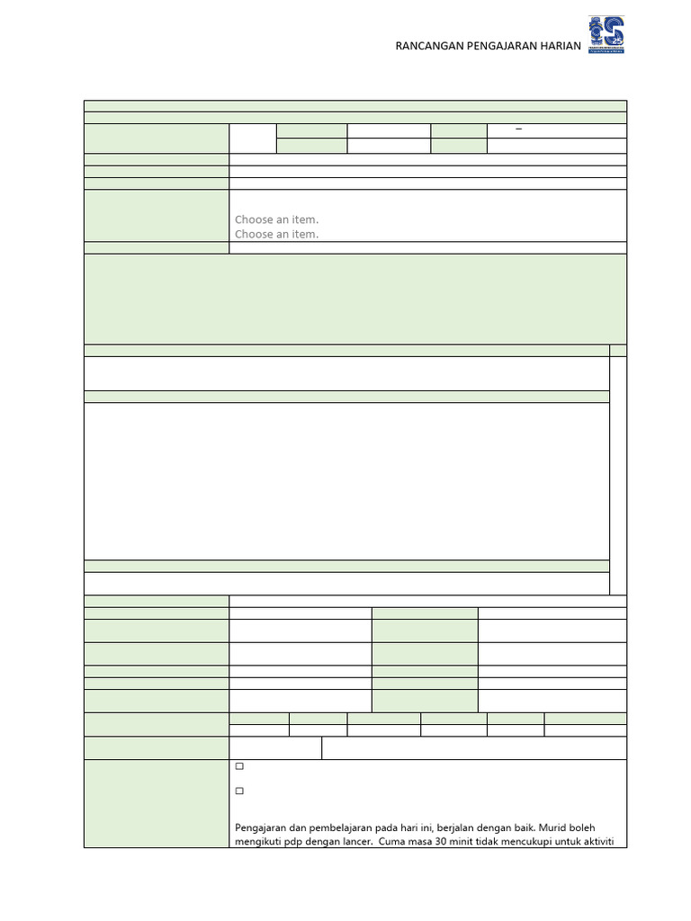 RPH Pencerapan Pendidikan Moral Tahun 2 2024 | PDF